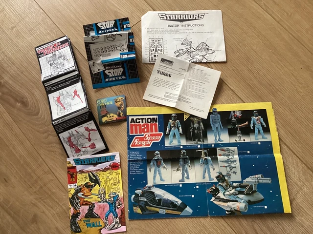 RETRO INSTRUCTIONS/LEAFLETS/ACTION MAN poster for 1980's toys £5.92 ...