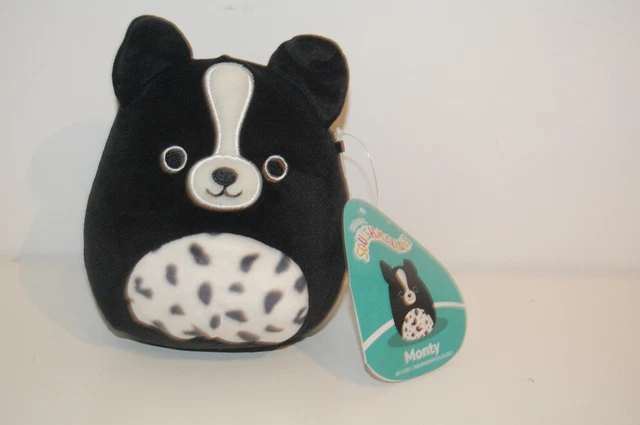 BRAND NEW SQUISHMALLOW 5" Monty The Border Collie - NWT Plush Kelly ...