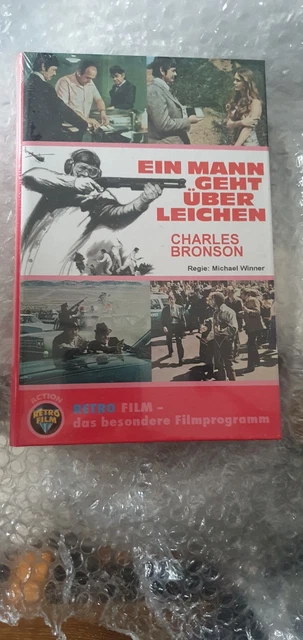 CHARLES BRONSON - Ein Mann geht über Leichen / Große Hartbox 20/50 / DVD Retro B EUR 49,99 ...
