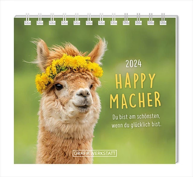 MINI-KALENDER 2024 HAPPYMACHER Mini-Kalender GRAFIK WERKSTATT Das ...