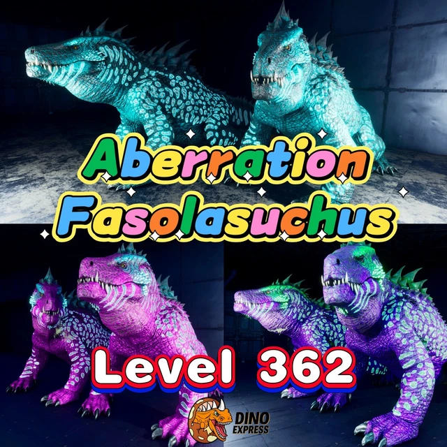 ABERRATION FASOLASUCHUS PAIR Clone ARK🦕 Survival Ascended ASA PVE PC ...