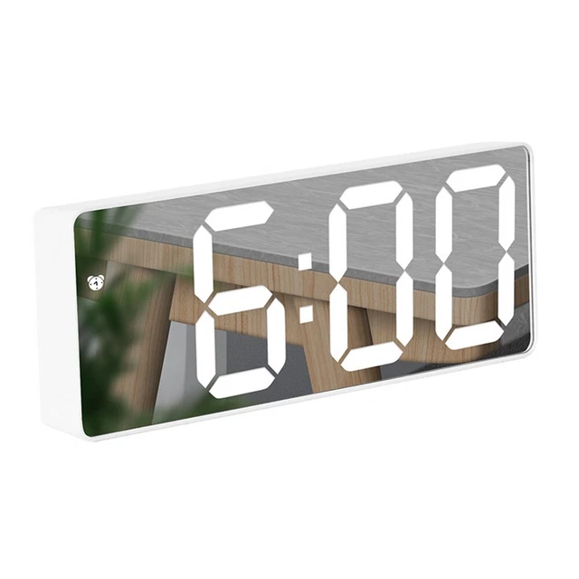 L GANTE HORLOGE NUM RIQUE DEL avec affichage miroir temp rature et r glage EUR 17,84 - PicClick FR