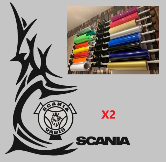 SCANIA VABIS HGV Truck sticker decals for Side window £9.99 - PicClick UK