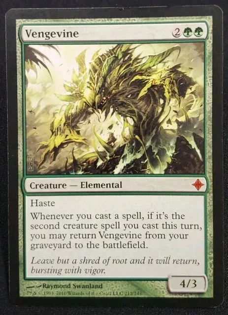 MTG VENGEVINE - ENCRE - Rise of the Eldrazi Magic the Gathering Card ...