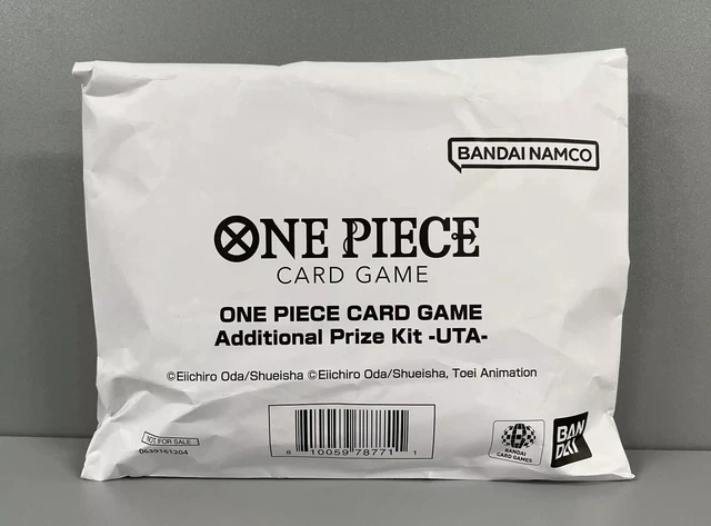 ONE PIECE TCG Additional Prize Kit -Uta- New Sealed English Ccg Card ...