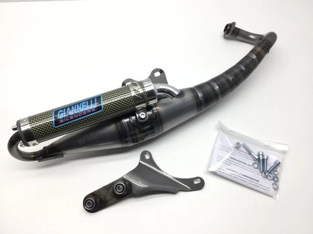 SCHALLDÄMPFER ROLLER UMGEKEHRTE Giannelli Gilera RUNNER 50 KAT 50 2002 ...