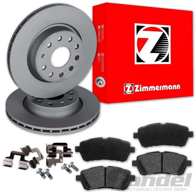 ZIMMERMANN BREMSSCHEIBEN 258MM + BELÄGE VORNE passend für FORD KA+ 3 FK 1.2 1.5 EUR 114,90 ...