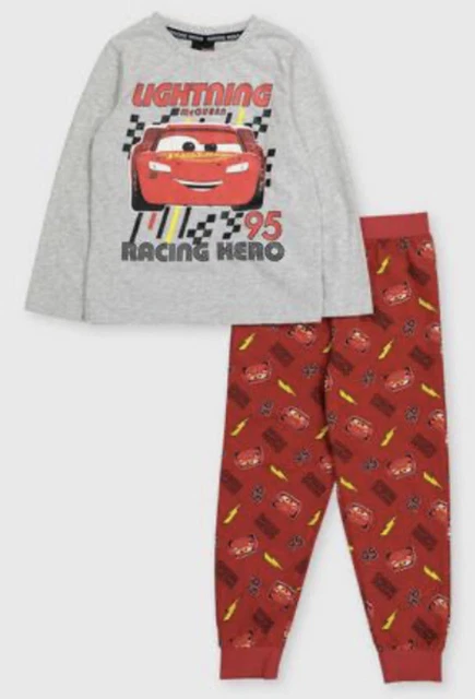 TU DISNEY PIXAR Lightning McQueen Cars Pyjamas 2-3 Years New £10.00 ...