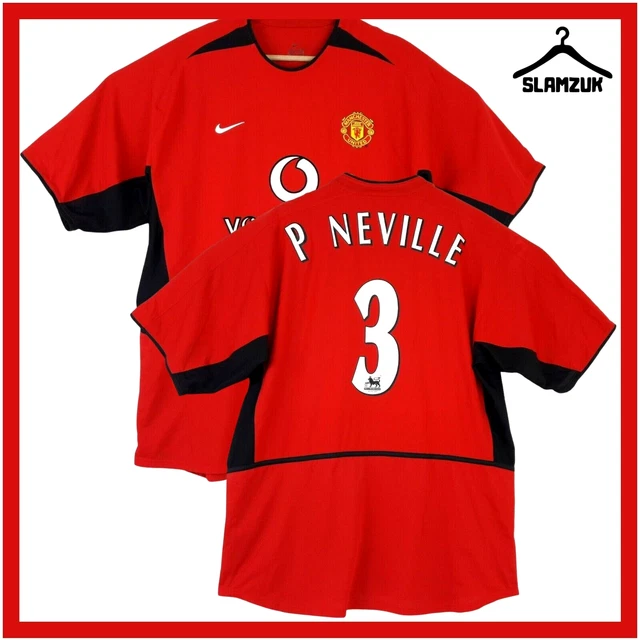 MANCHESTER UNITED FOOTBALL Shirt Nike XL Home Kit Jersey 2002 2003 ...