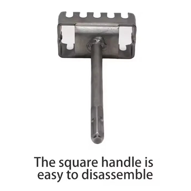 WALL SLOTTING INSTALLATION Socket Tool Square Drill Electric Hammer ...