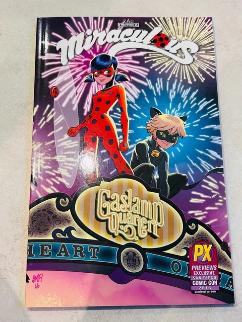 MIRACULOUS LADYBUG 2016 San Diego Comic Con Exclusive Comic Ltd 500 ...