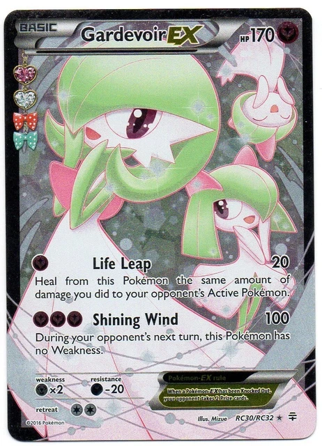 GARDEVOIR EX RC30/RC32 - Full Art Ultra Rare Generations TCG Pokemon ...