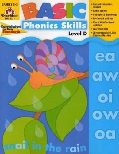 BASIC PHONICS SKILLS, Level D (Poche) Basic Phonics Skills EUR 35,34 ...