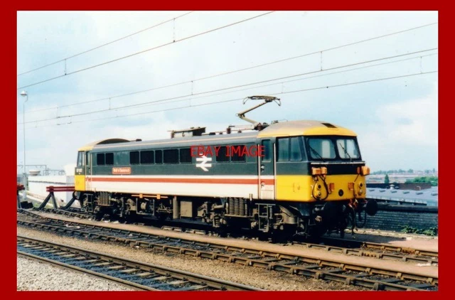 PHOTO BR Class 87 Electric Loco No 87027 EUR 2,06 - PicClick IT