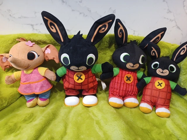 CBEEBIES BING BUNNY Sula Bundle 14” Walking Talking & Other Talking ...