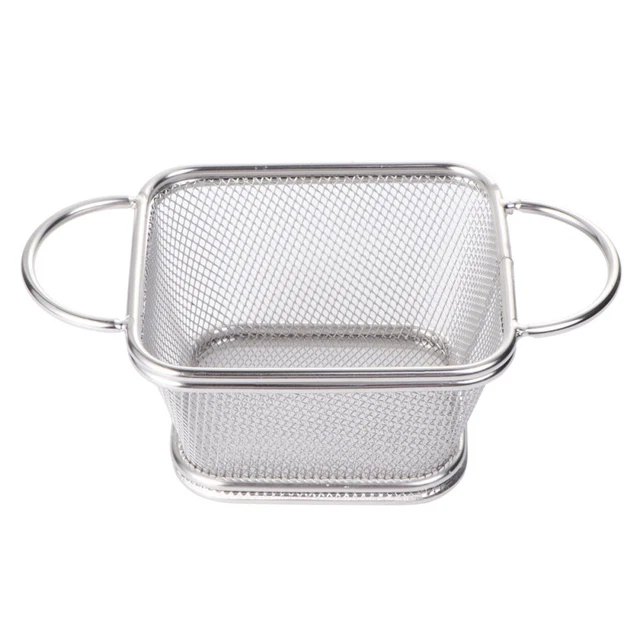 CESTO FRITTO COLORANTE acciaio colino inox conlander verdure EUR 13,80 ...