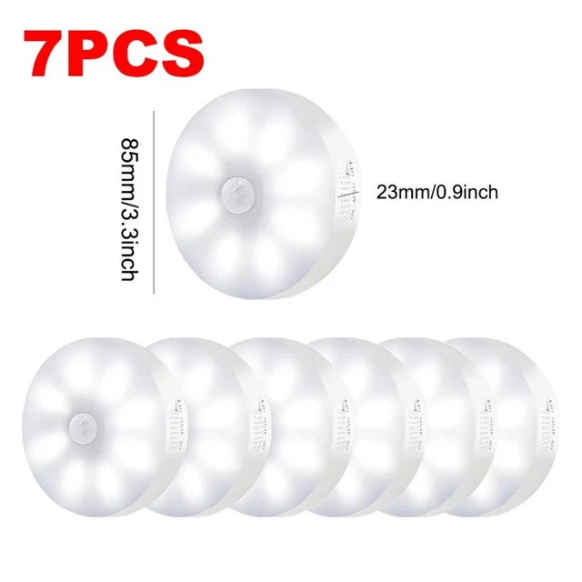 SENSOR LIGHT LED Motion PIR USB Rechargeable Portable Cabinet Stair ...