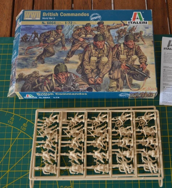 MAQUETTE ITALERI 1/72 British Commandos EUR 6,90 - PicClick FR