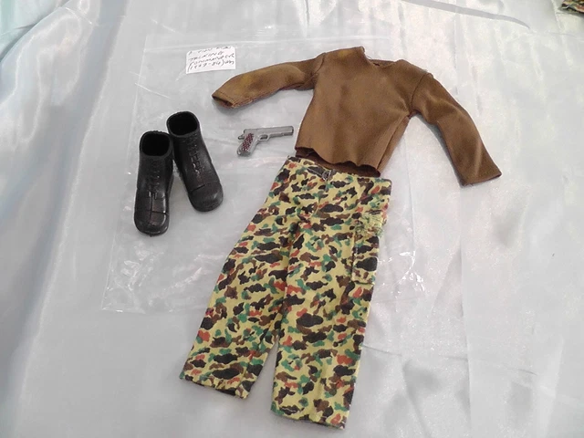 VINTAGE PALITOY - Action Man Field Commander / Soldier Part Outfit ...