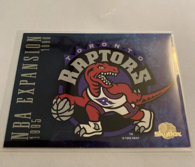 1995 SKYBOX TORONTO Raptors NBA extension carte logo #143 EUR 3,31 ...