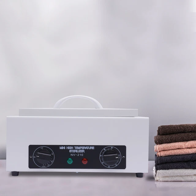 BEAUTY SALON PORTABLE Dry Heat Sterilizer Autoclave Dental Nail Tools ...