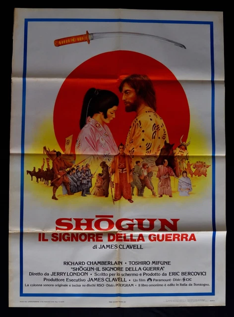 MANIFESTO SHOGUN IL Seigneur Della Guerre Toshiro Mifune Arts Martiaux ...