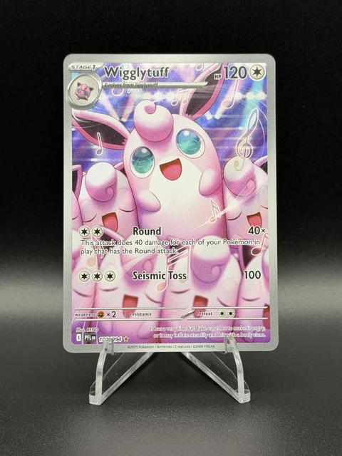 POKEMON PHANTASMAL FLAMES Wigglytuff 105/94 Illustration Rare NM £18.19 ...