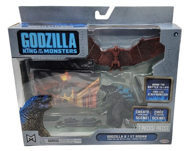 2019 GODZILLA KING of the Monsters Godzilla Vs ET Rodan Set JAKKS ...