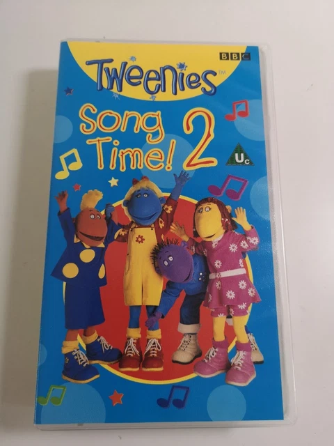 VINTAGE TWEENIES X 3 Song Time 1 & 2 Ready To play 1999 VHS video Tape ...