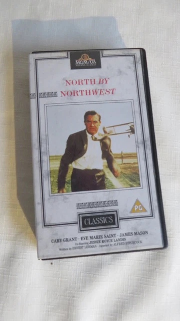 NORTH BY NORTHWEST Vhs Tape - Mgm Home Video Classics - Good Condition ...