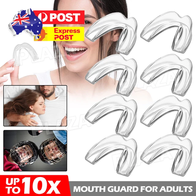 MOUTHGUARD TEETH GRINDING Mouth Guard Night Bruxism Clenching Sleeping ...