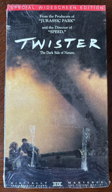 TWISTER SPECIAL WIDESCREEN Edition Rare VHS 1996 warner Home Video Like ...