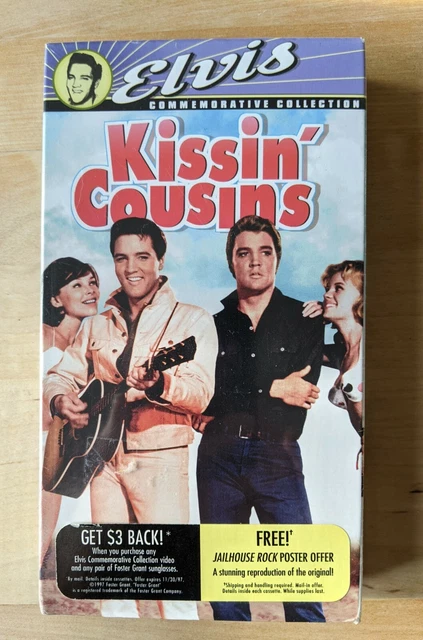 KISSIN' COUSINS VHS Elvis Presley collection commémorative (1964) *NEUF ...
