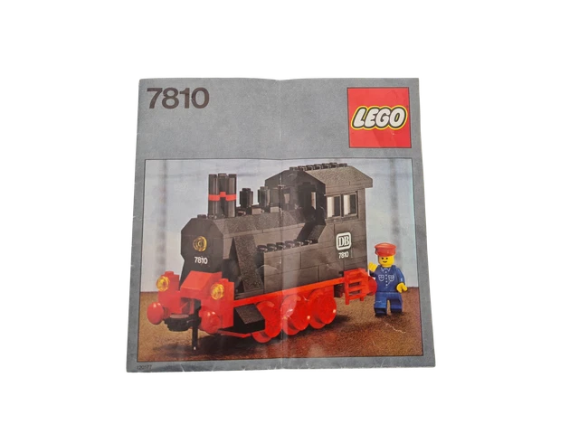LEGO® TRAIN CHEMIN de fer voie ferrée 7810 12V plan de construction ...
