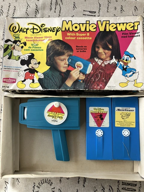 WALT DISNEY MOVIE VIEWER VINTAGE & MICKEY'S TRAILER & PINNOCHIO FILM ...