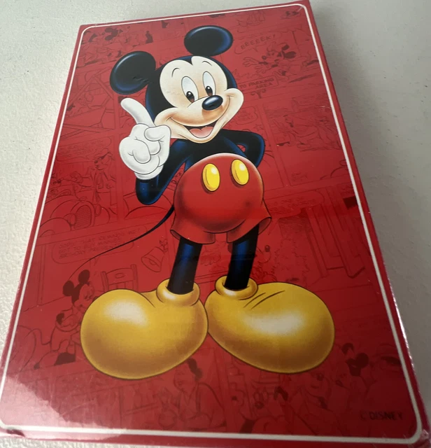 VINTAGE DISNEY COLLECTIBLE Mickey Mouse Jumbo Playing Cards 5" X 7" NEW ...