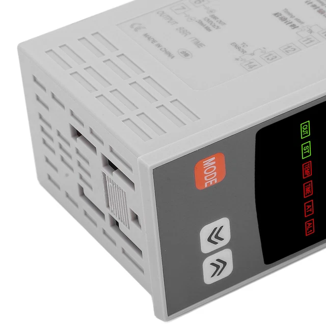 Pid Temperature Controller 7 Segment Led Pid Thermostat Regulator Ac 100‑240v♫ £19 28 Picclick Uk