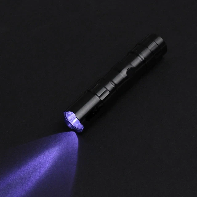 TORCH LED 3W Handy Flashlight 1x AA Battery Home Sporting Camping ...