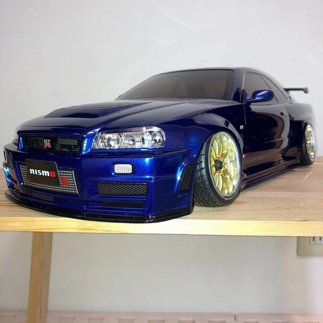 TAMIYA GT-R R34 RC Radio Control Car Body Only £161.10 - PicClick UK