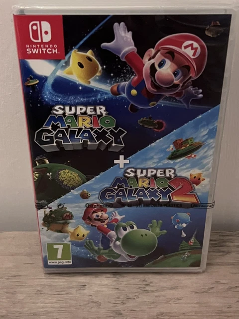 SUPER MARIO GALAXY + Super Mario Galaxy 2 Nintendo Switch Mario Mario £ ...
