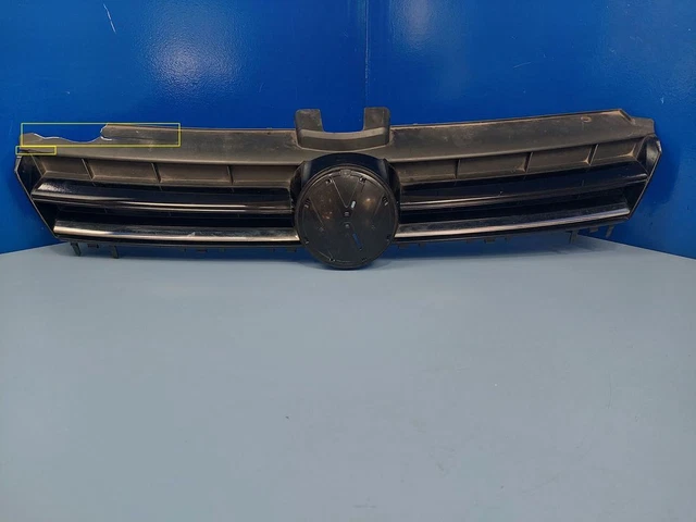 VOLKSWAGEN GOLF VII 2014 Front bumper upper radiator grill 5G0853653E ...