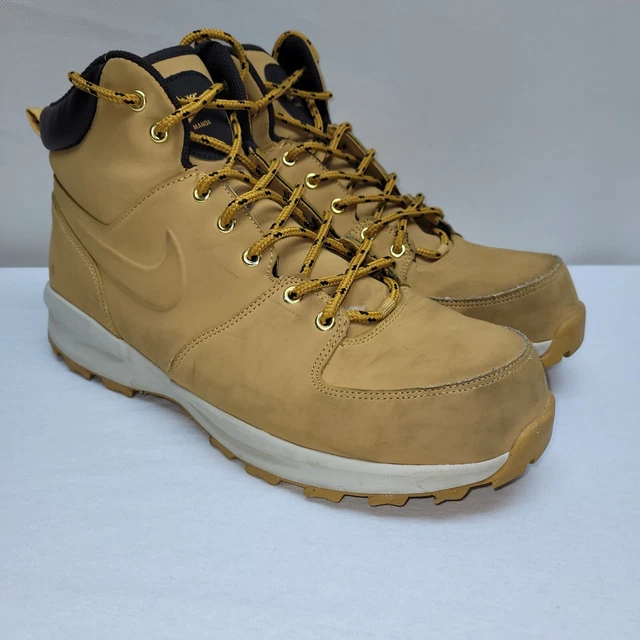 NIKE MEN'S MANOA Leather Comfort Haystack 454350-700 Work Boots Size 13 ...
