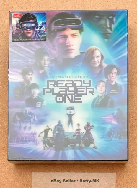 Ready Player One Hdzeta Gold Label Lenticular 3d 2d Blu Ray