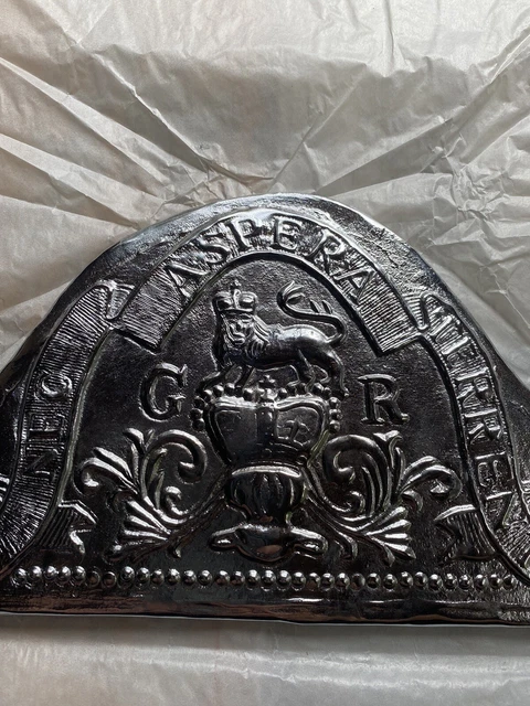 BRITISH NAPOLEONIC BEARSKIN Plate Waterloo Re-Enactment 3 £20.99 ...