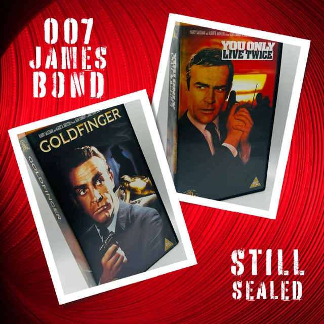 VARIOUS 007 JAMES Bond VHS Video Tapes | All Sealed | Discounts Available £4.99 - PicClick UK