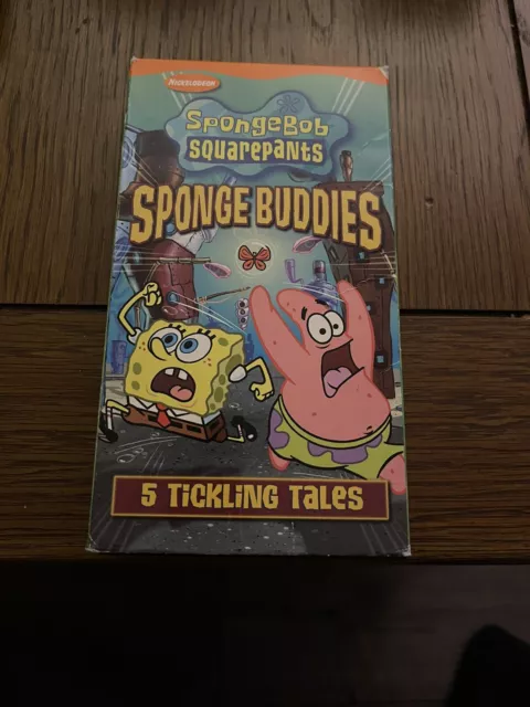 SPONGEBOB SQUAREPANTS - Sponge Buddies VHS 2002 NICKELODEON RETRO ... SPONGEBOB SQUAREPANTS - Sponge Buddies VHS 2002 NICKELODEON RETRO ...