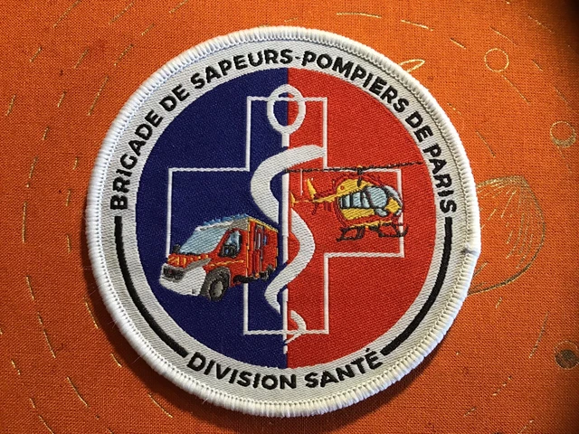 ÉCUSSON POMPIER SDIS sécurité civile France bspp Pompiers De Paris EUR ...