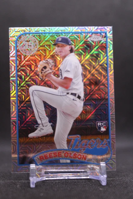 REESE OLSON #2T89C-73 2024 Topps 35° anniversario tigri cromate RC EUR ...