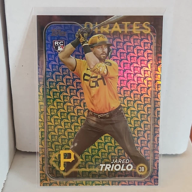 JARED TRIOLO 2024 Topps Series 1 One Easter Holiday Foil Parallel #281 ...