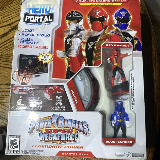 SABAN’S POWER RANGERS Hero Portal PLUG & PLAY Game SYSTEM W/orig box ...